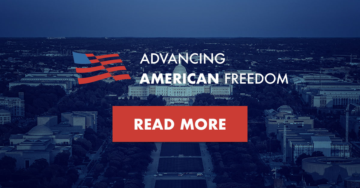 ADVANCING AMERICAN FREEDOM STATEMENT ON HOUSE ENERGY & COMMERCE HEARING ...